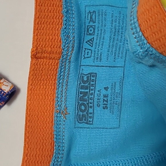 Sonic The Hedgehog | Other | 525 Sonic The Hedgehog Boys Size 4 Boxer ...